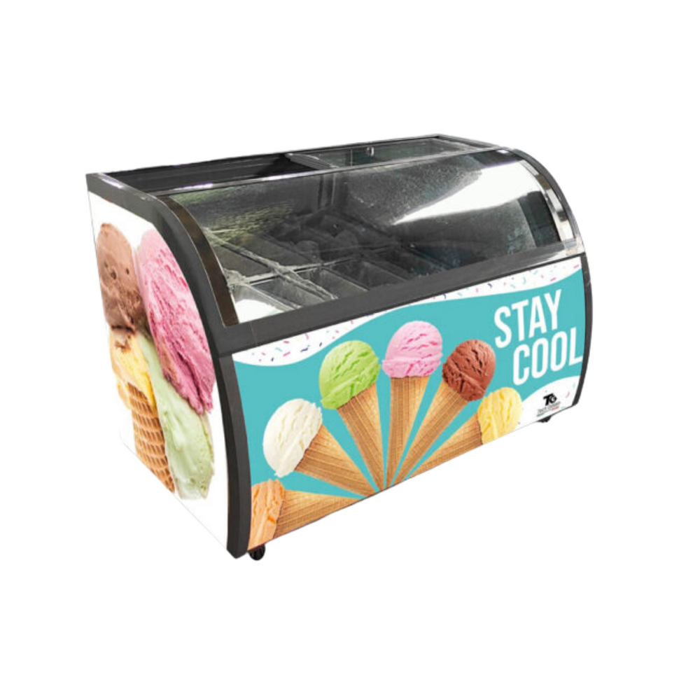 Vitrina congelador para paletas o helado AZ-VH-SMART10 – AZERO