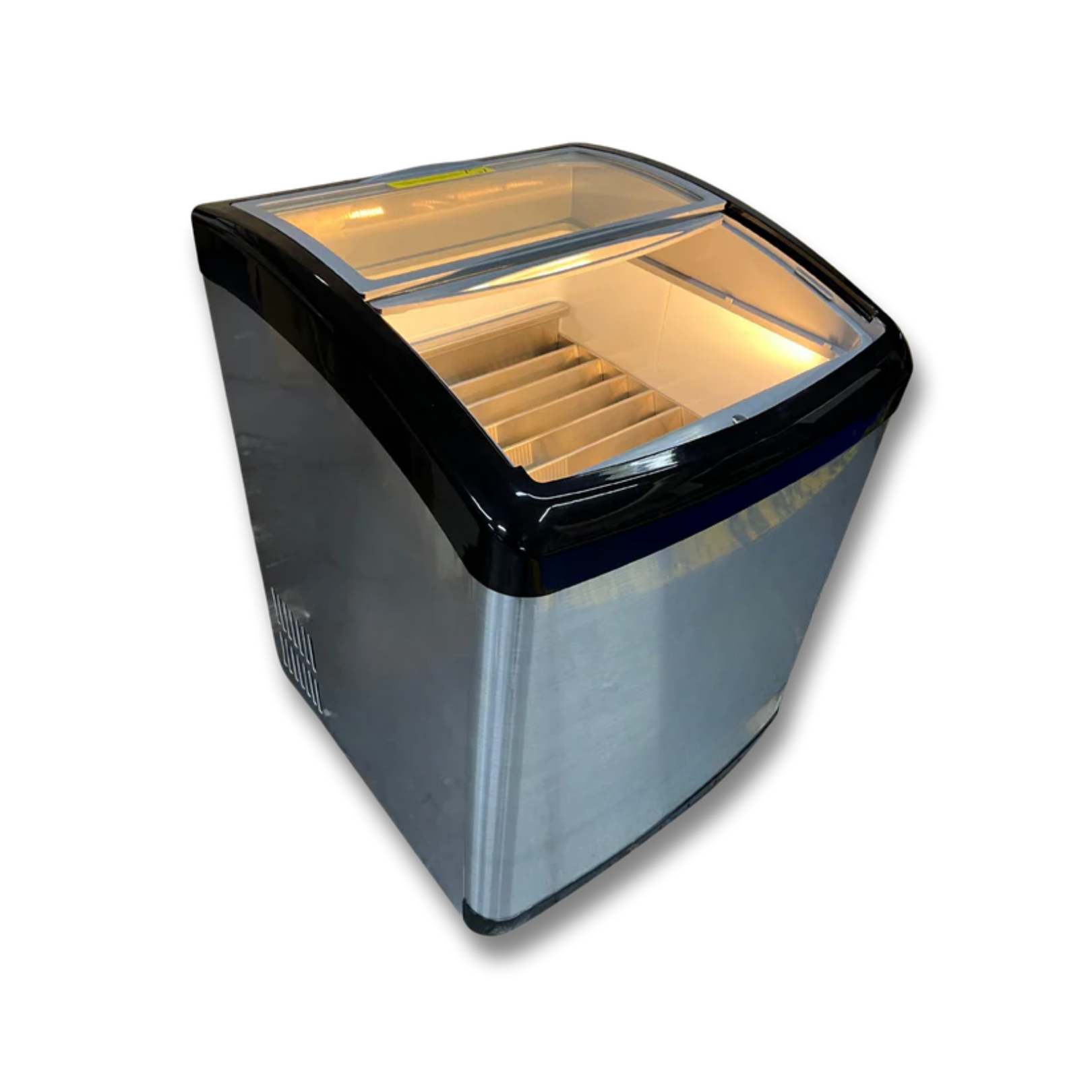 Congelador para paletas puerta vidrio 160 litros – AZERO