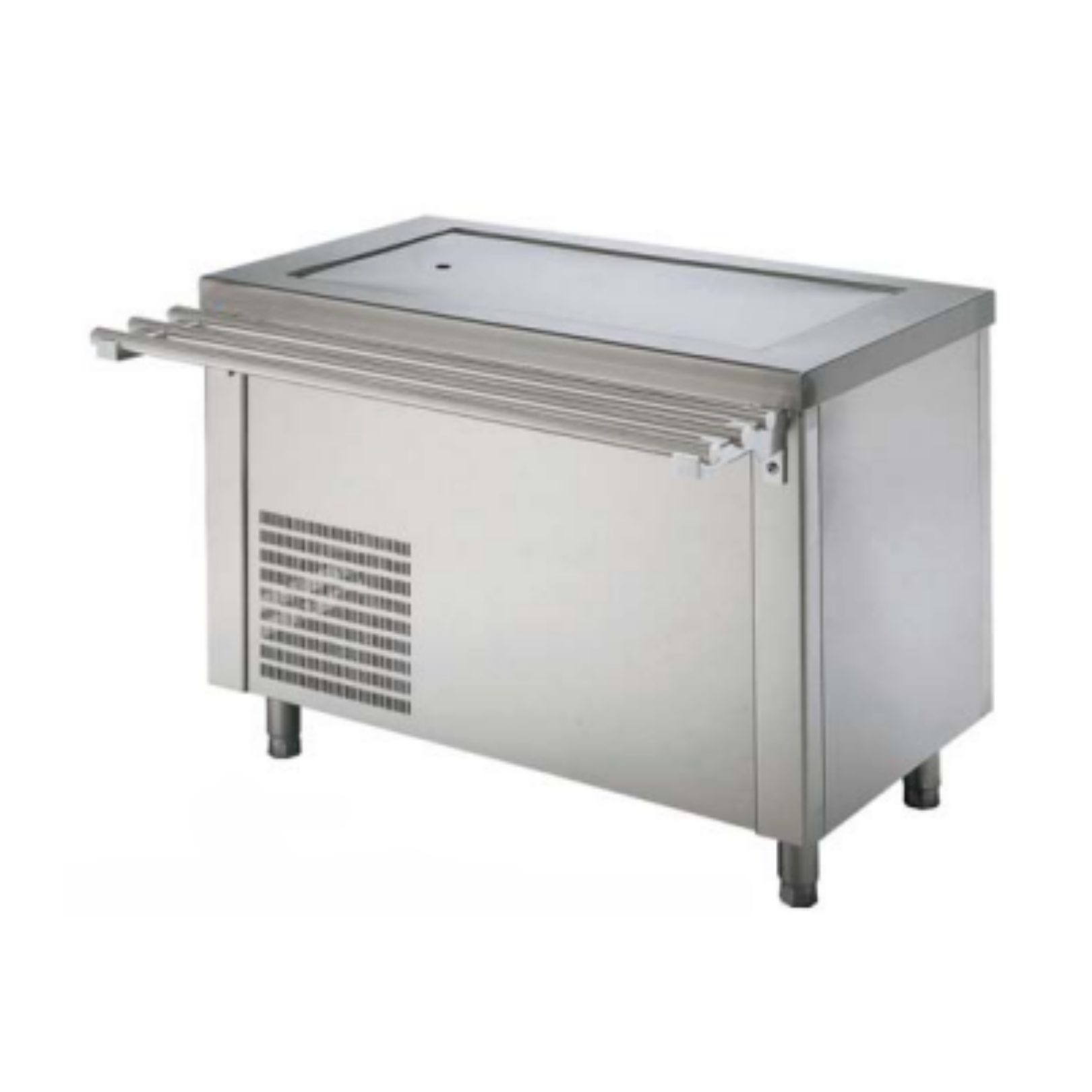 Barra placa fría superior Self-Service / Buffet 120 cm – AZERO