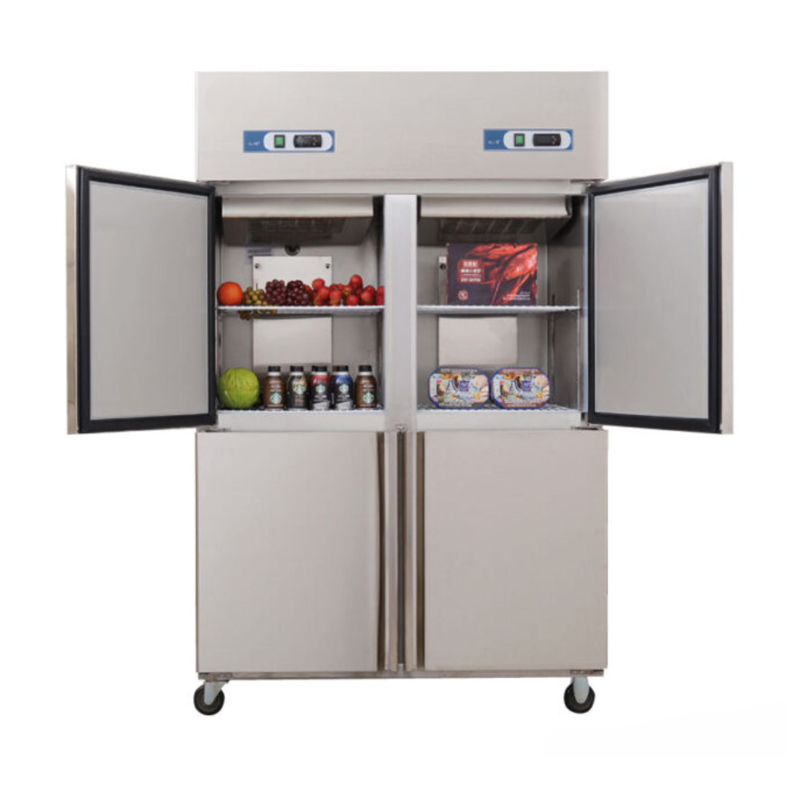 Nevera Vertical Mixta 1200 litros (Congelador y Refrigerador) – AZERO