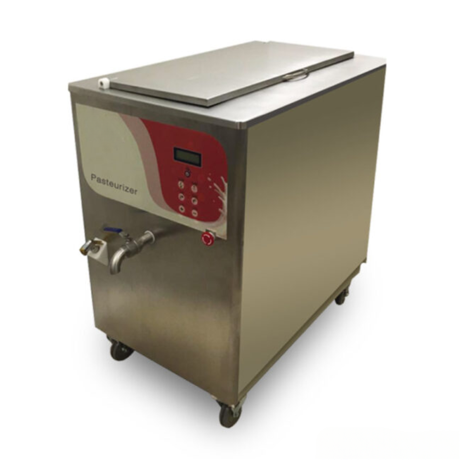 Pasteurizadora Profesional para 60 lts con homogenizador en tolva y si ...